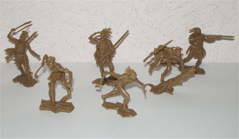 Publius Iroquois Indian Figures Medieval Mantlets RussiaStad's Stuff